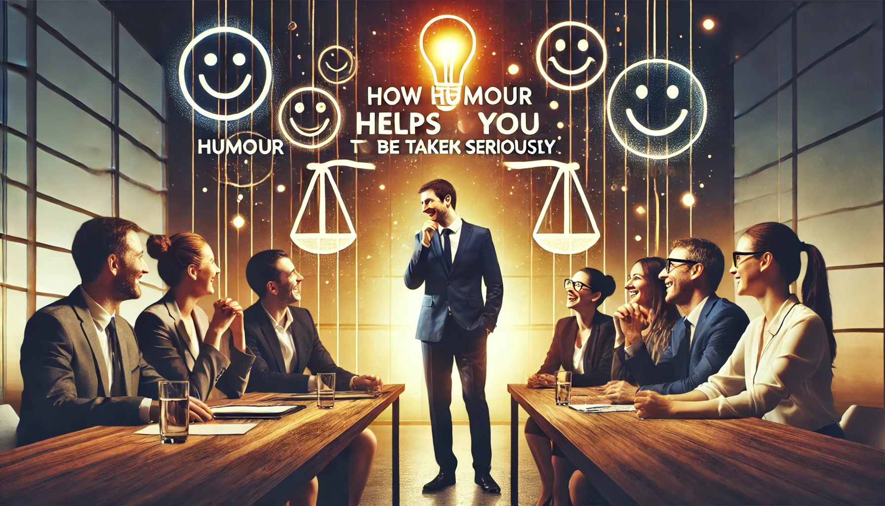 How Humor Helps You To Be Taken Seriously